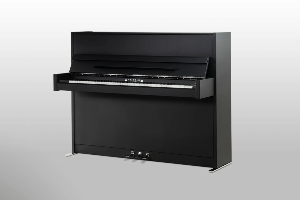 Wilhelm Schimmel W114 Modern Super Matt Upright Piano - Handel Pianos LTD